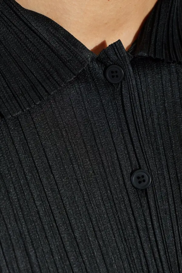 Issey Miyake Pleated Cardigan
