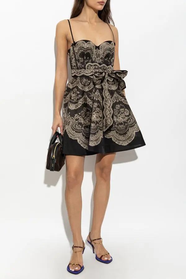 Zimmermann Short Dress With Pockets