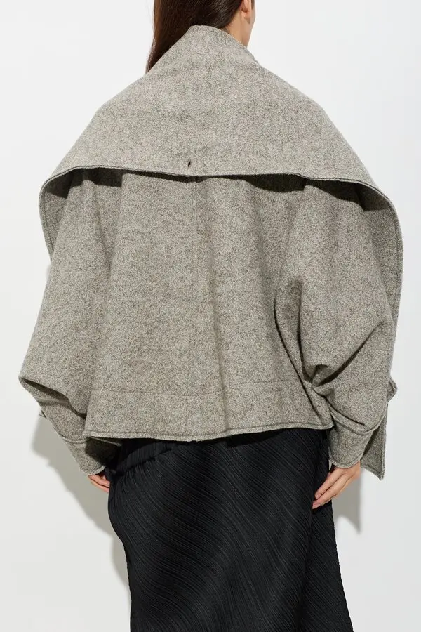 Issey Miyake Detachable Scarf Jacket