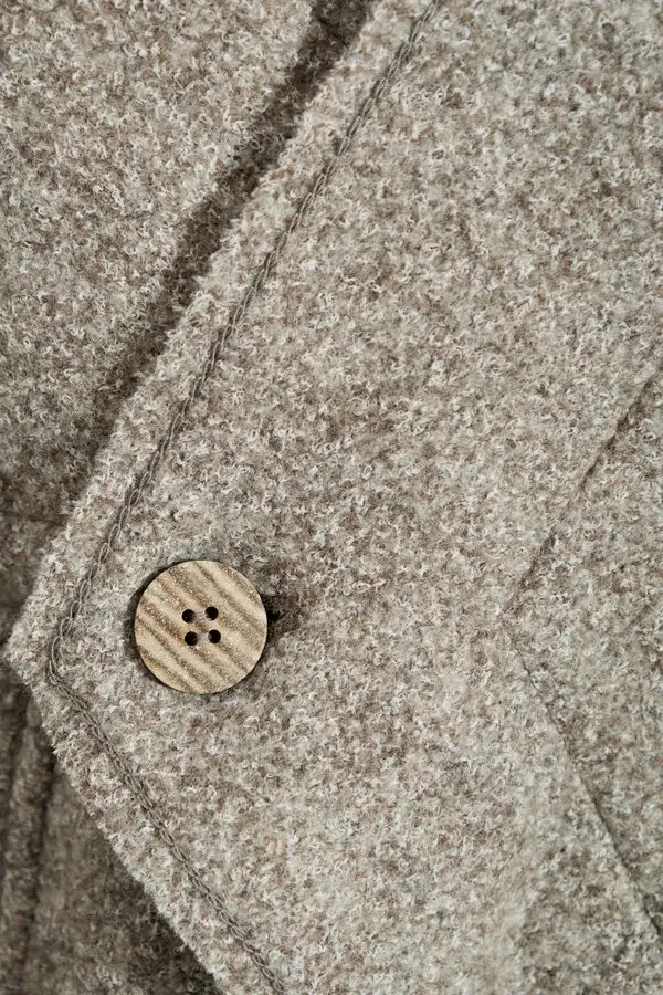 Issey Miyake Detachable Scarf Jacket