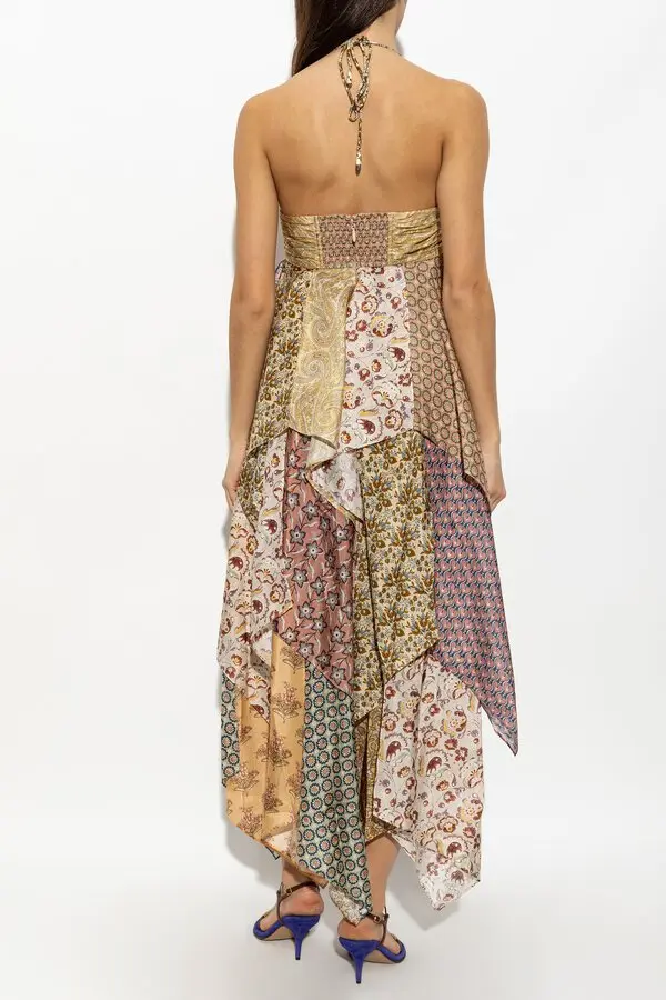 Zimmermann Silk Dress With Tie Fastening
