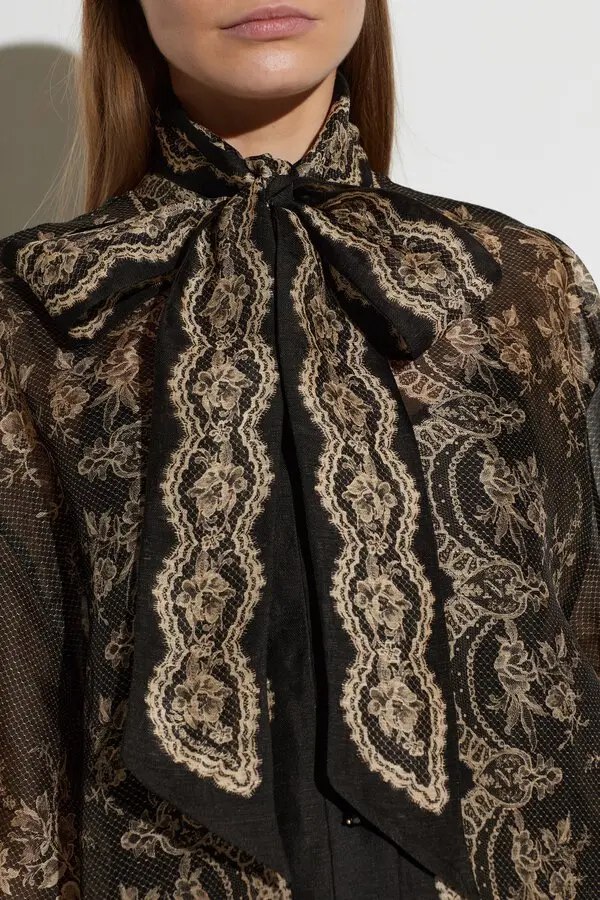 Zimmermann Tie-neck Blouse