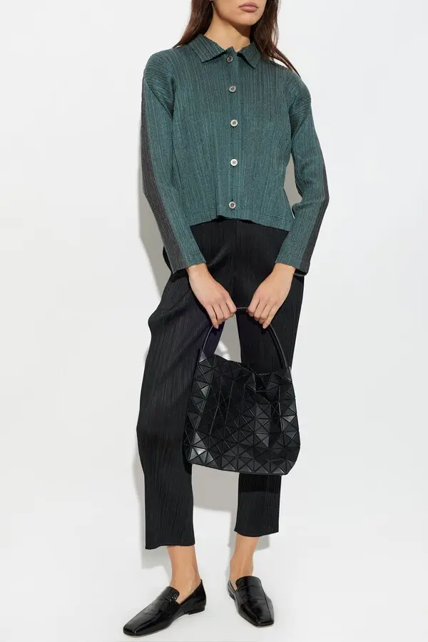 Issey Miyake Pleated Cardigan
