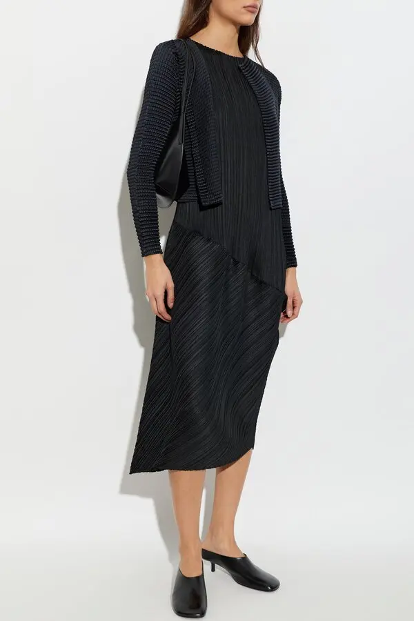 Issey Miyake Plisated Cardigan