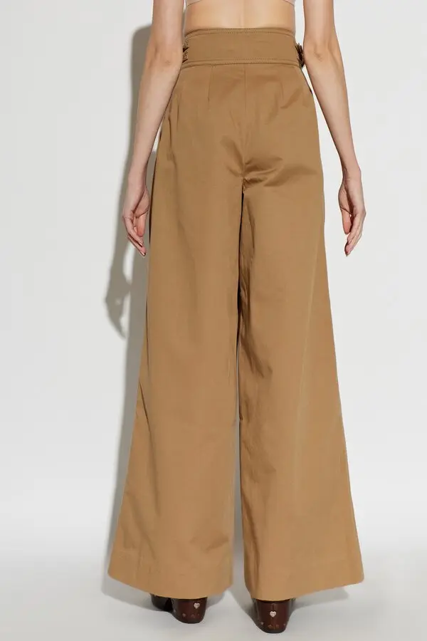 Zimmermann Wide-leg Trousers - Brown