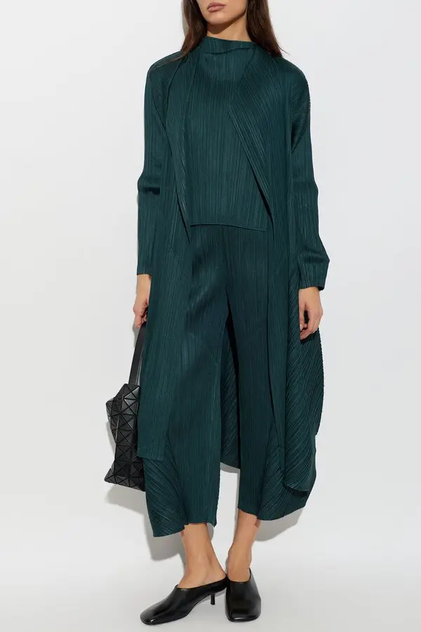 Issey Miyake Pleated Coat