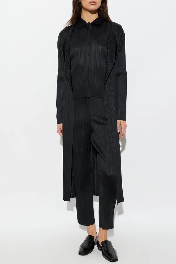 Issey Miyake Pleated Coat