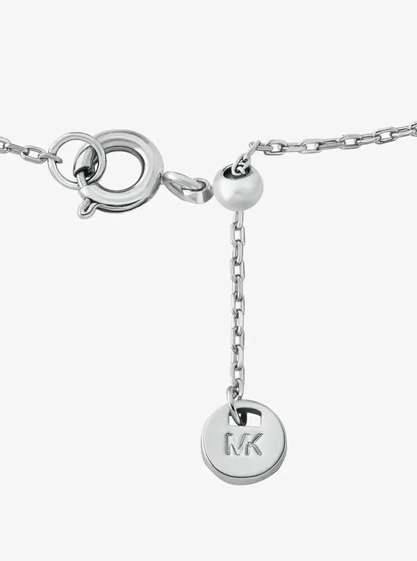 Michael Kors Pavé Logo Charm Bracelet In By