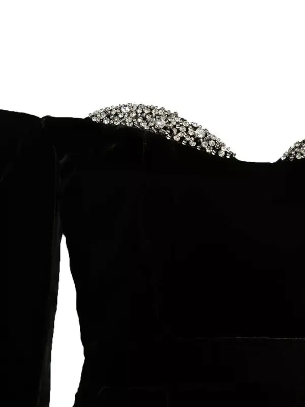 THE NEW ARRIVALS ILKYAZ OZEL Farah Maxi Dress - Black