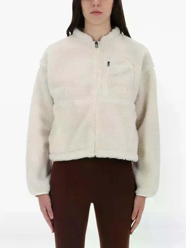 The North Face Fleece-texture Zip-up Jacket