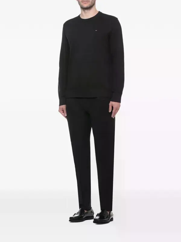 Tommy Hilfiger Logo-embroidered Sweater