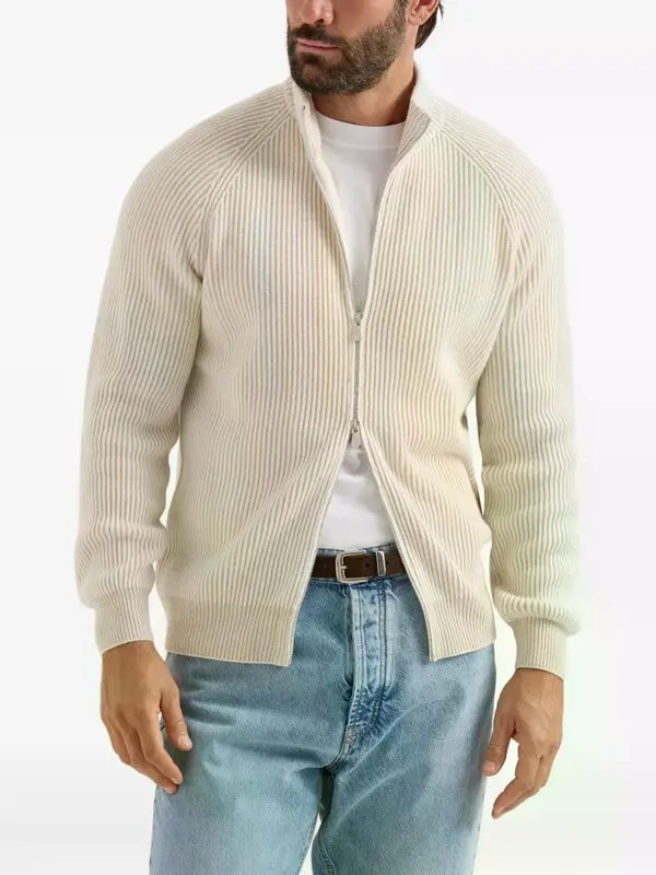 Brunello Cucinelli Cashmere Vanisé Cardigan