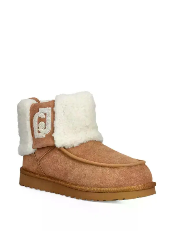 Liu Jo Ankle Boots In Suede With Fodera Teddy