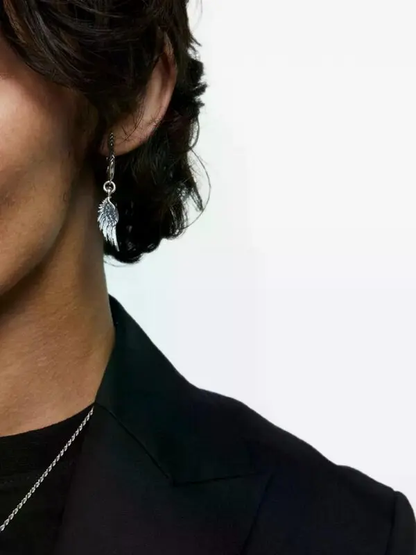 Emanuele Bicocchi Ala Wing-pendant Hoop Earring