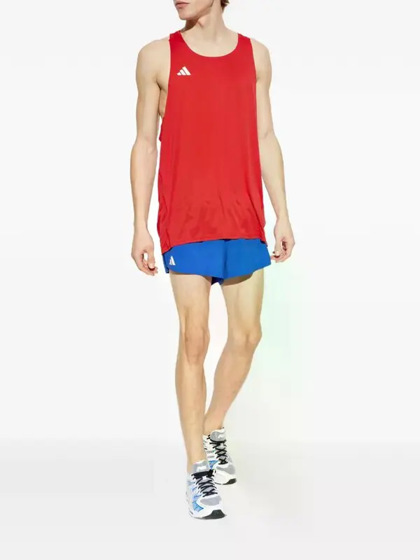 Adidas Adizero Logo-print Tank Top