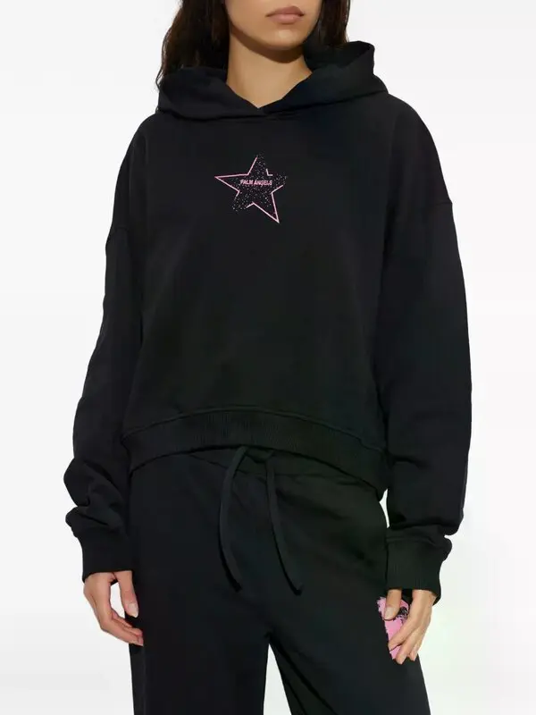 Palm Angels Icon Palm Loose Hoodie