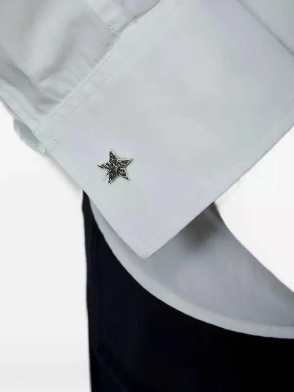 Emanuele Bicocchi Stella Star-motif Cufflinks - Silver