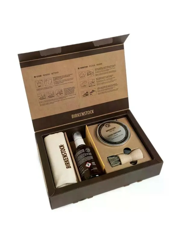 BIRKENSTOCK Oiled Leather Care Set - Brown