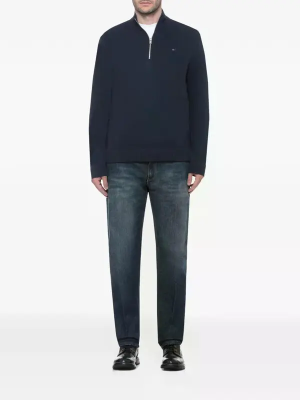 Tommy Hilfiger Quarter-zip Knitted Sweater