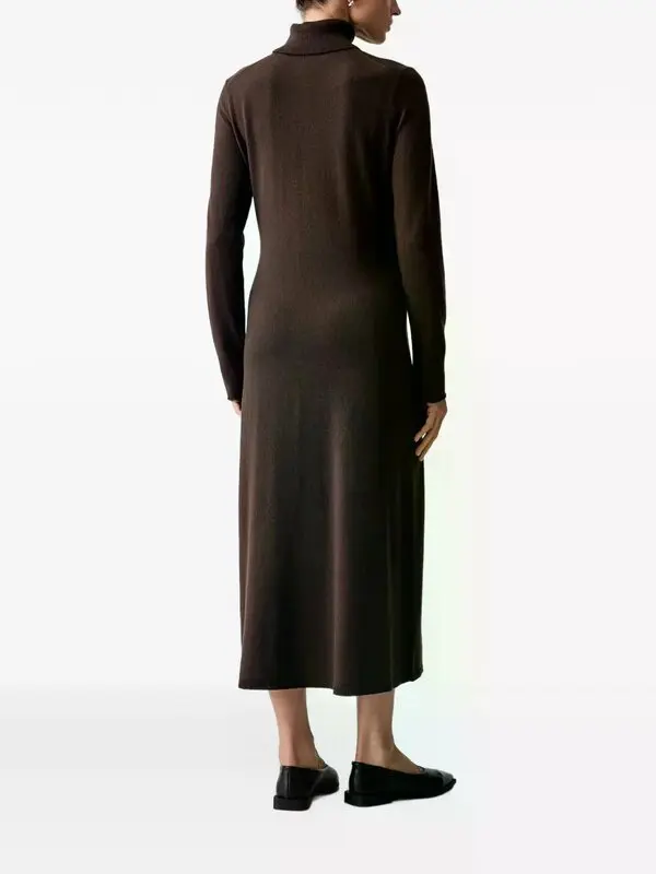 Marc O'polo Roll-neck Knitted Maxi Dress