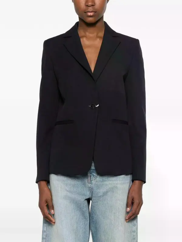 EMME Single-breasted Notched-lapels Jacket
