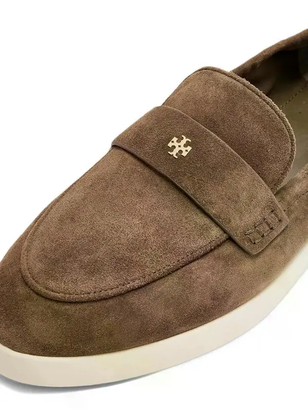 Tory Burch Ballet Sport Suede Loafers