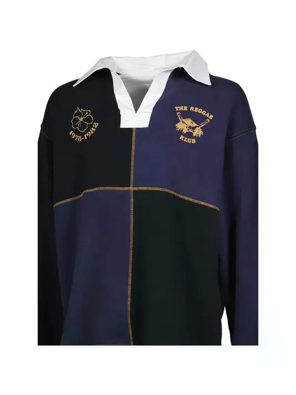 NICHOLAS DALEY Reggae Klub Patchwork Sweatshirt