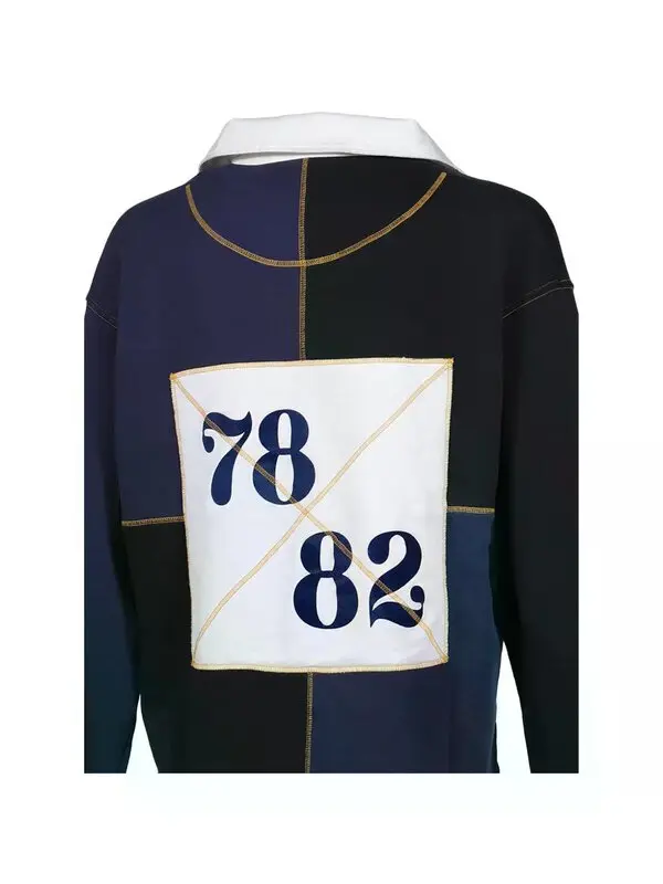 NICHOLAS DALEY Reggae Klub Patchwork Sweatshirt