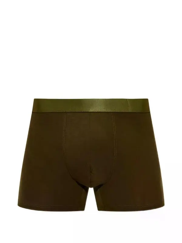 CDLP Logo-waistband Boxers - Green