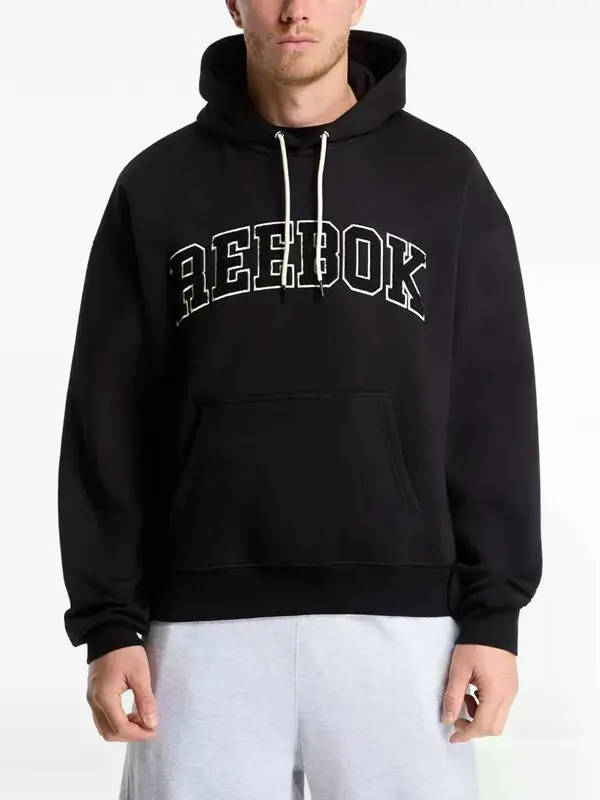 REEBOK Varsity Logo-print Hoodie