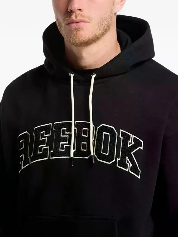 REEBOK Varsity Logo-print Hoodie