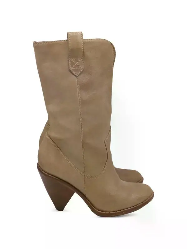 Michael Kors Western Mid-calf Boots - Neutrals