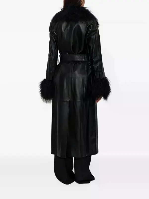 STAND STUDIO Monica Leather Coat