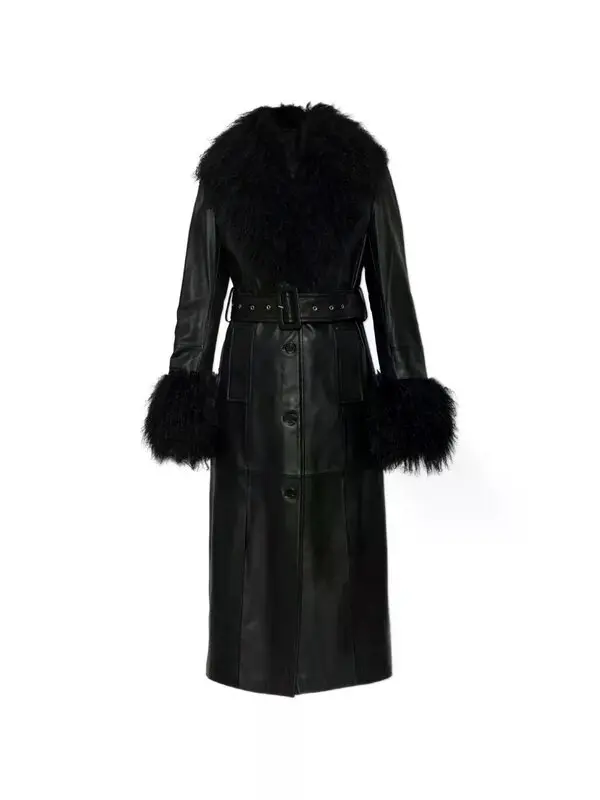 STAND STUDIO Monica Leather Coat