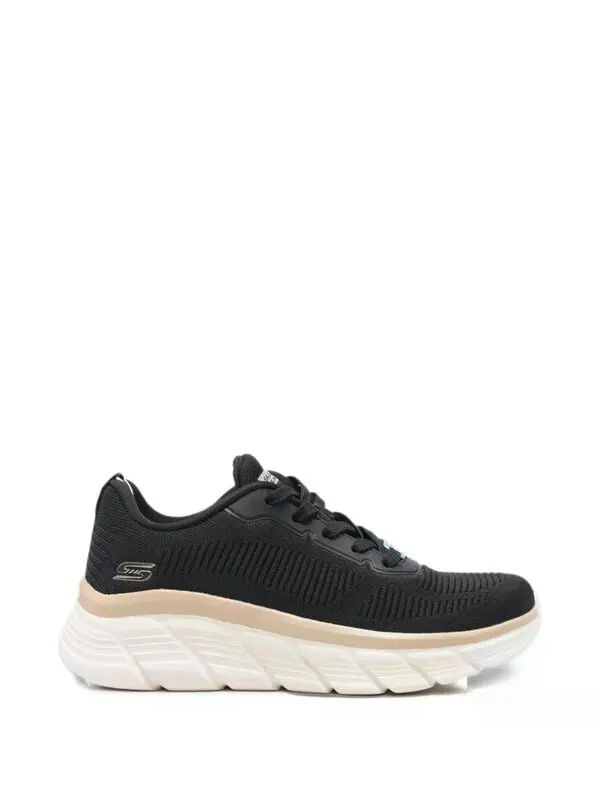 Sketchers Bobs Knit Sneakers - Black