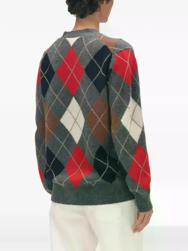 &daughter Ava Argyle-pattern Cardigan