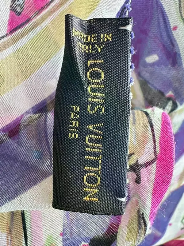 LOUIS VUITTON Printed Scarf