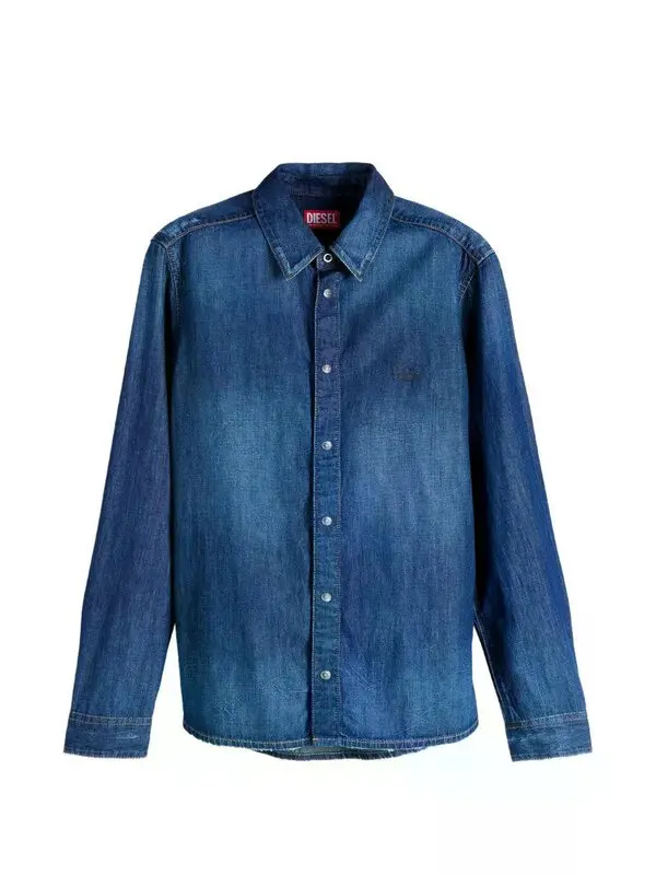 DIESEL® D-fitty-d Denim Shirt - Blue