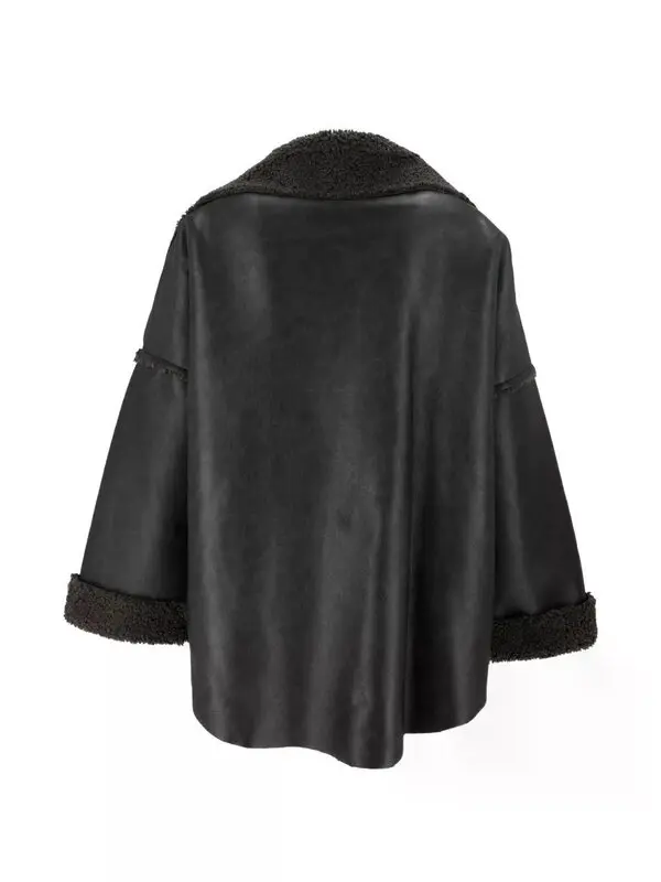 ELEH Shearling-trim Oversized Jacket
