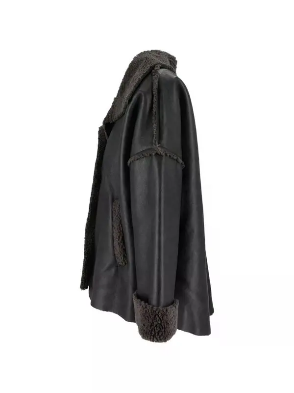ELEH Shearling-trim Oversized Jacket