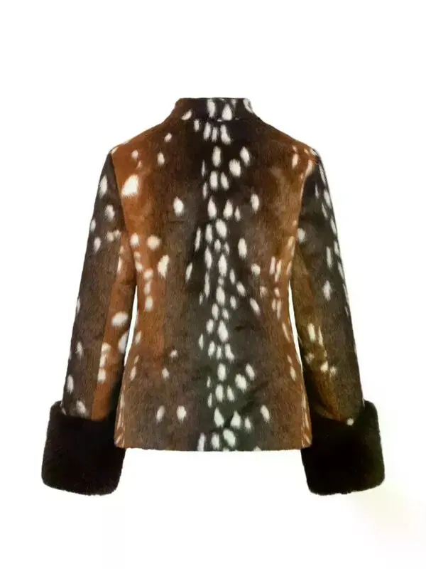 CARELLI Bambi Deer-print Jacket