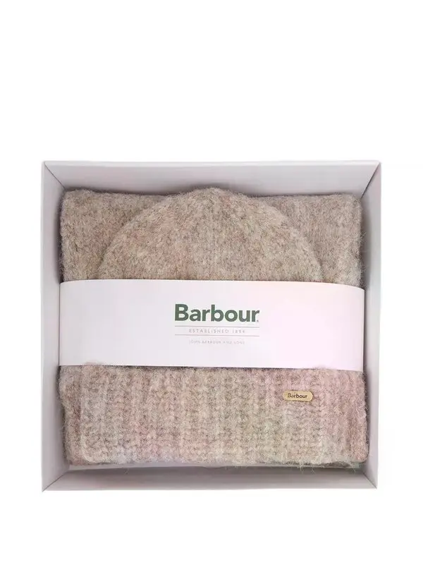 Barbour Emmie Beanie And Scarf Set