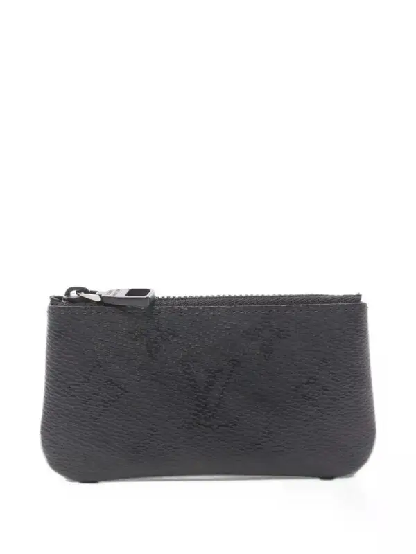 LOUIS VUITTON Monogram Midnight Coin Purse - Black