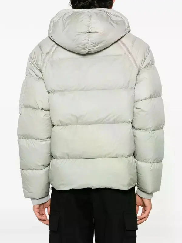C.P. COMPANY Lens-detail Hooded Puffer Jacket