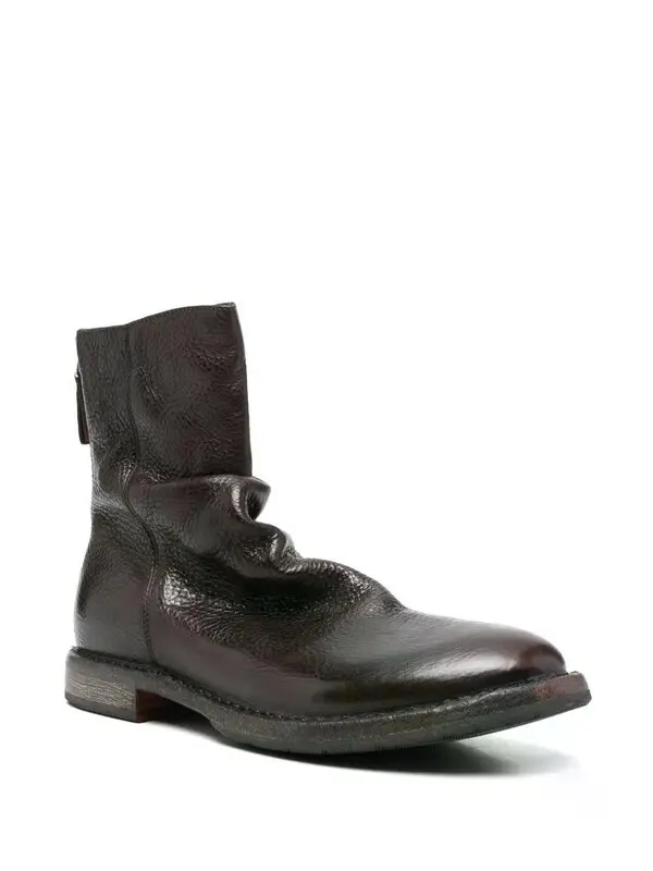 Moma Leather Ankle Boots