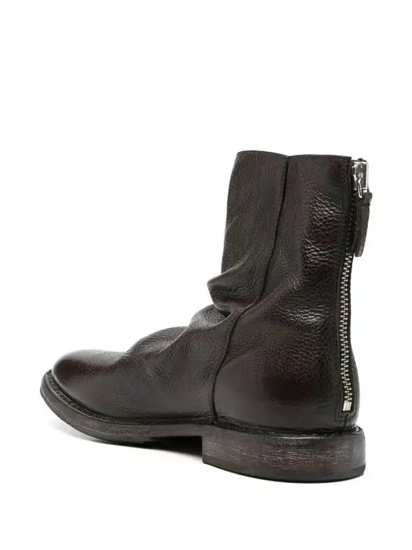 Moma Leather Ankle Boots
