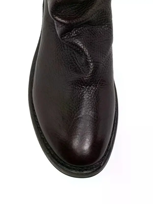 Moma Leather Ankle Boots