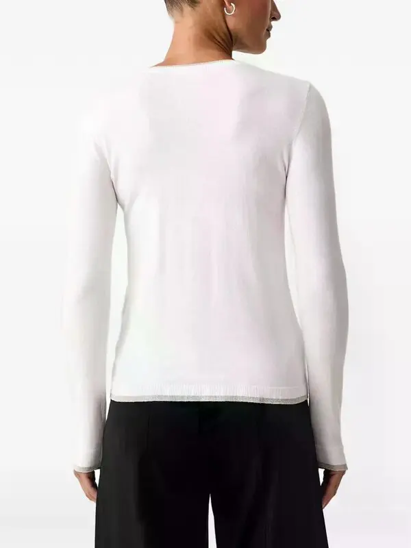 Liu Jo Knit Sweater With V-neck
