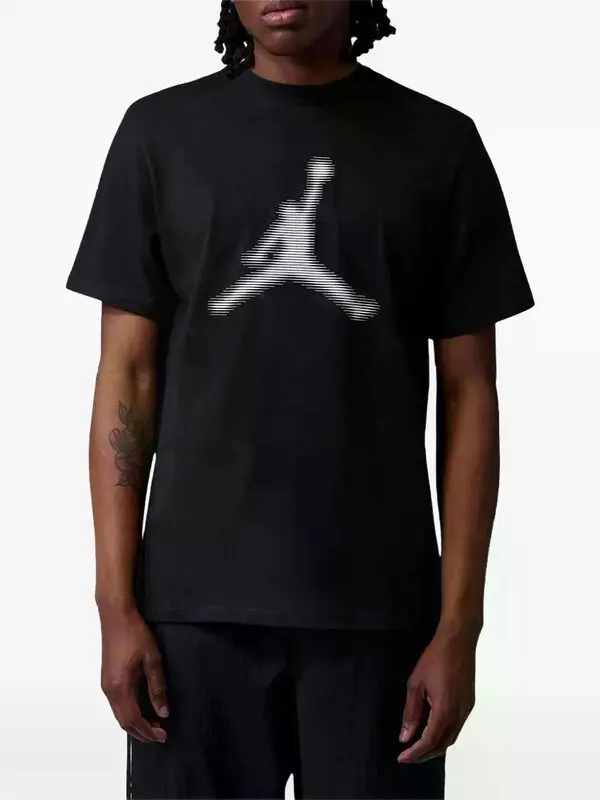 JORDAN Dri-fit Jumpman Graphic-print T-shirt - Black