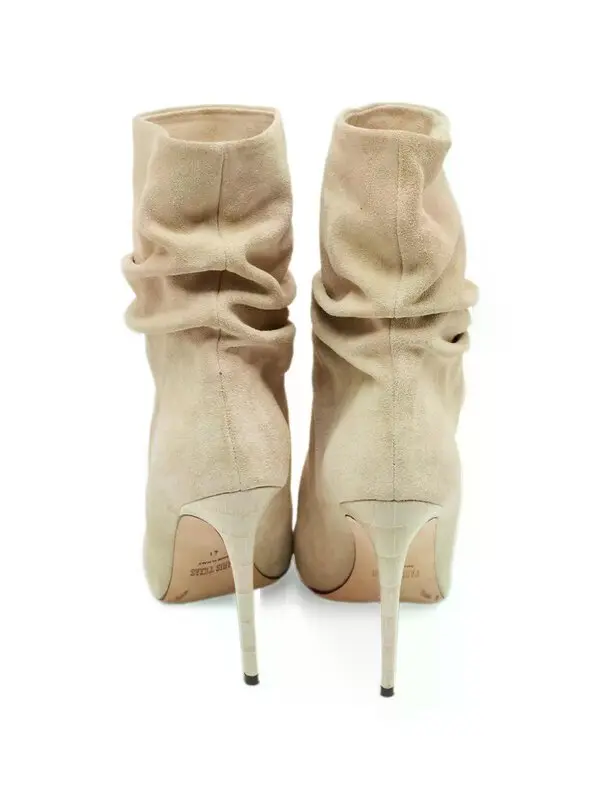 Paris Texas Leather Pointed-toe Ankle Boots